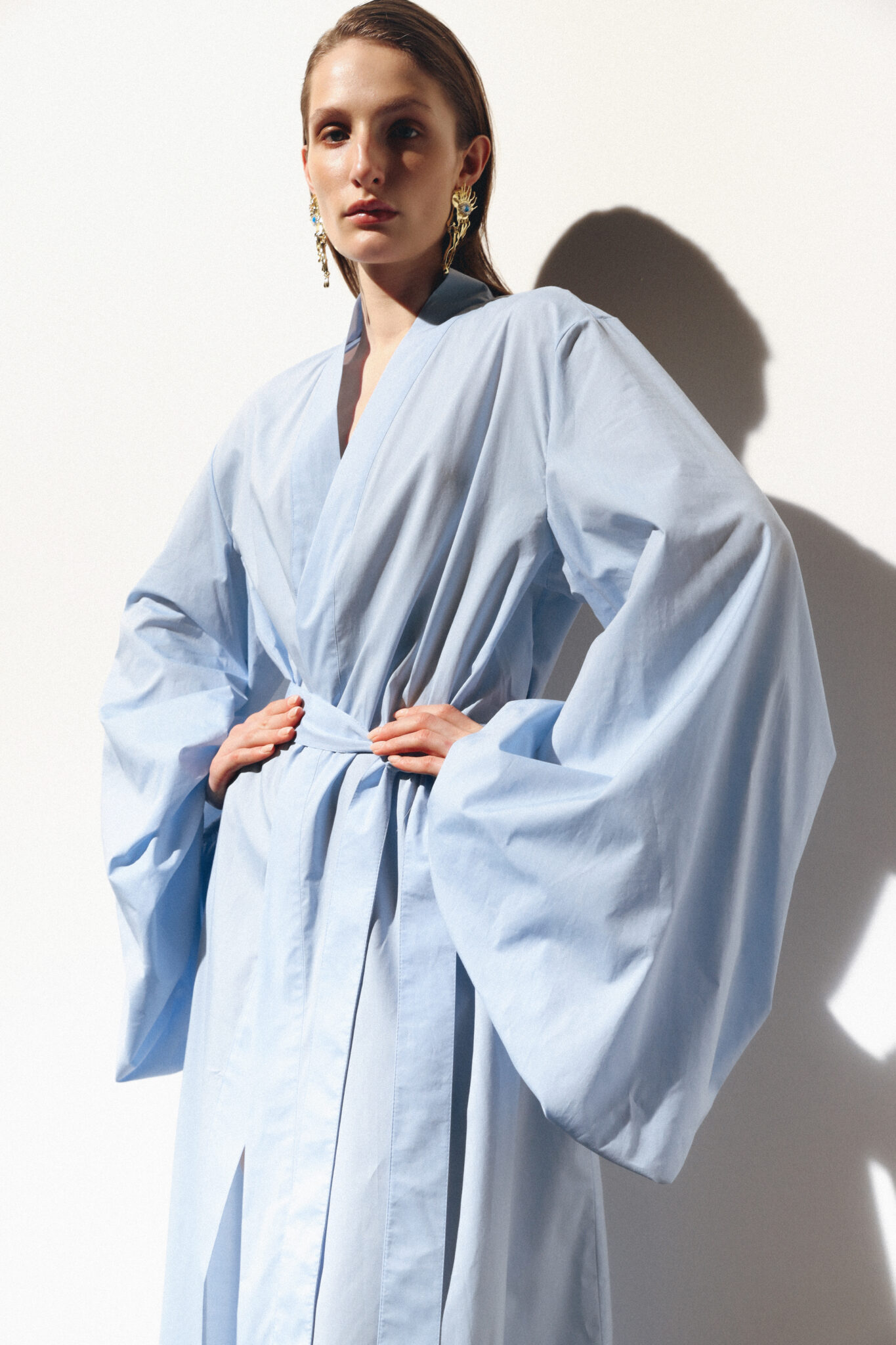 SKY BLUE ROBE | Fonitska - Online shopping
