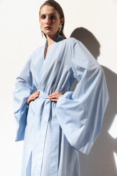 SKY BLUE ROBE | Fonitska - Online shopping