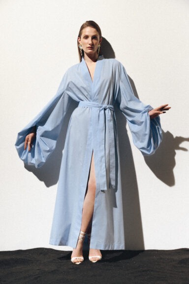 SKY BLUE ROBE | Fonitska - Online shopping